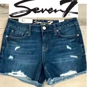 Seven7 | Shorts | New Seven7 Weekend Short Jean Sz 4 Color Gloss Nwt ...